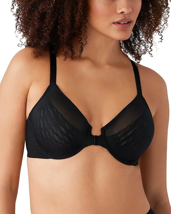 Wacoal Elevated Allure Front Close Bra - Black