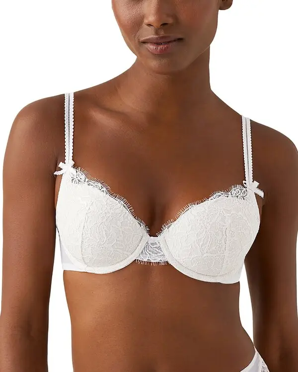 Wacoal B. Tempt'd It's On Lace Contour Bra - Sea Salt