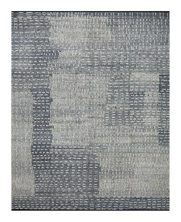 AMBER LEWIS X LOLOI Gwyneth Gwy-01 Area Rug, 6' X 9 - Denim Mist