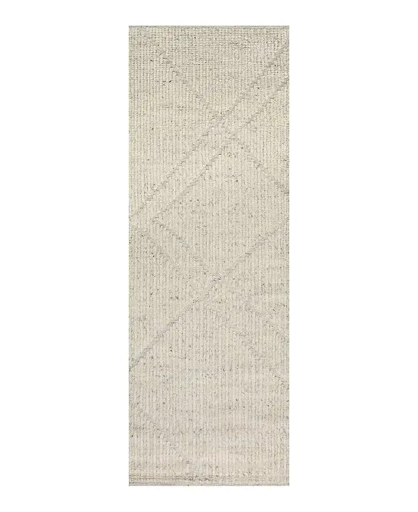 AMBER LEWIS X LOLOI Gwyneth Gwy-03 Runner Area Rug, 2'9 X 8 - Ivory/gray