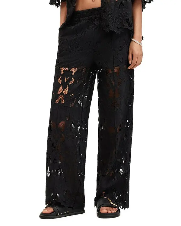 ALLSAINTS Charli Embroidered Trousers