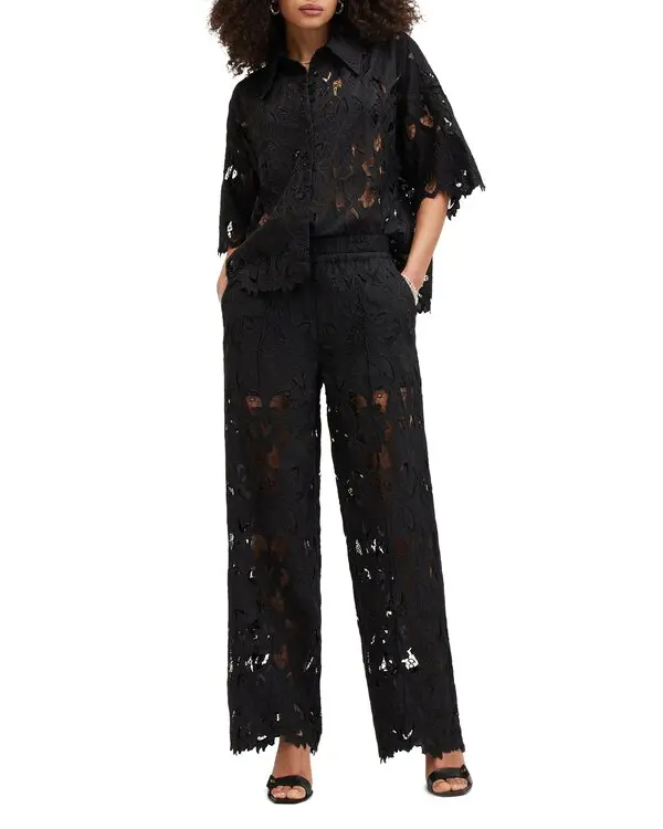 ALLSAINTS Charli Embroidered Trousers