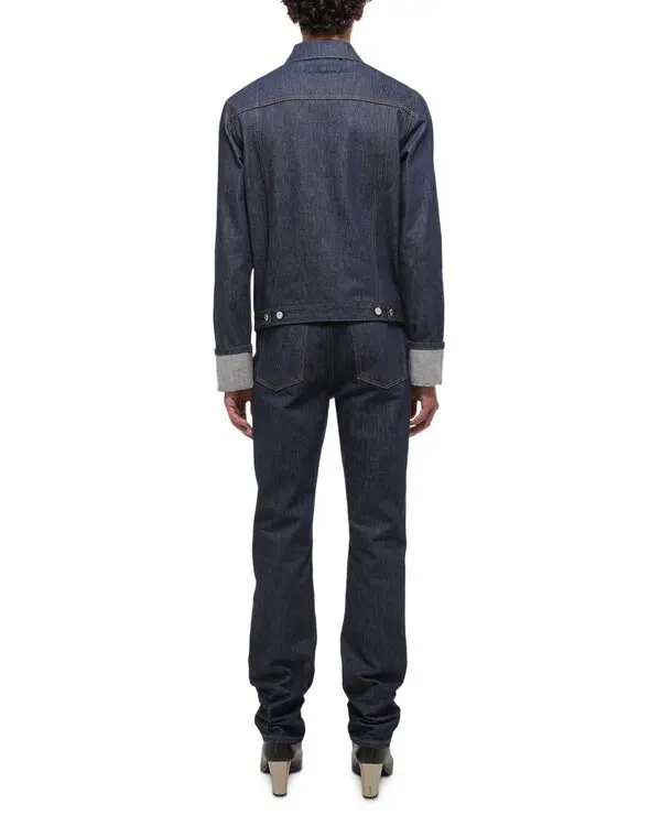 Helmut Lang Zip Front Trucker Jacket