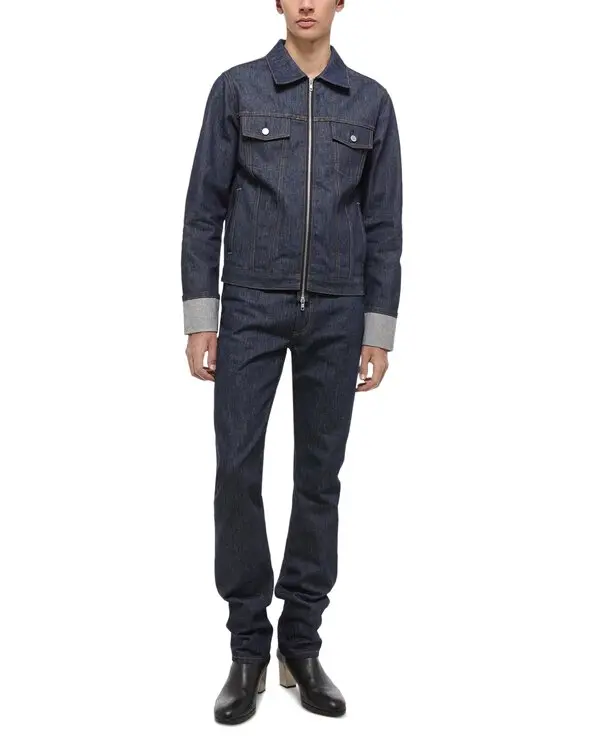 Helmut Lang Zip Front Trucker Jacket
