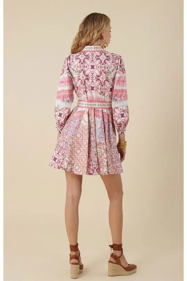 Hale Bob Collins Poplin Shirtdress - Neutral