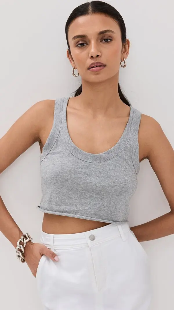A.L.C. Halsey Tank - Grey Melange