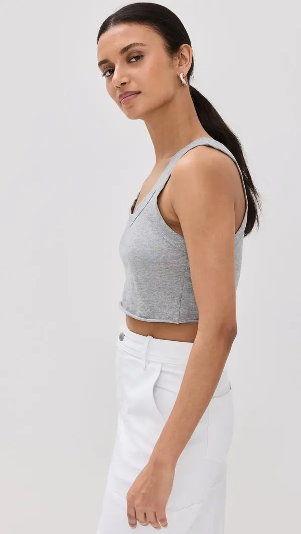 A.L.C. Halsey Tank - Grey Melange
