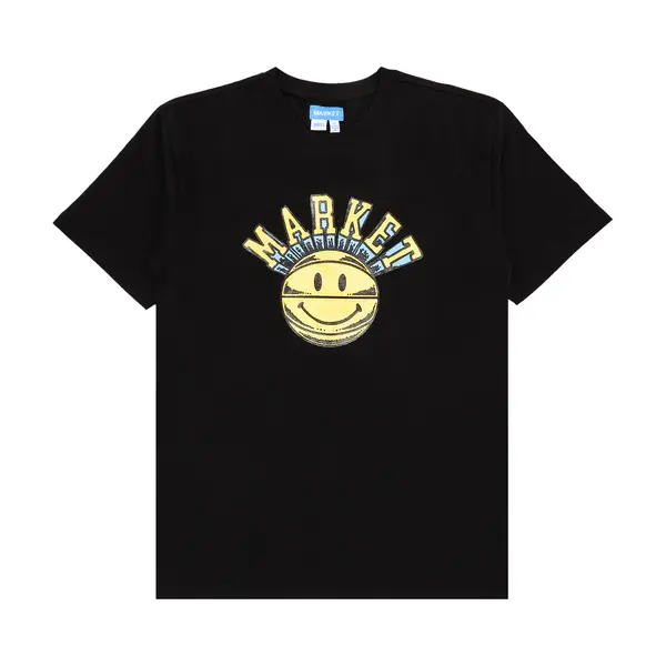 MARKET Smiley Hoops T-shirt - Black