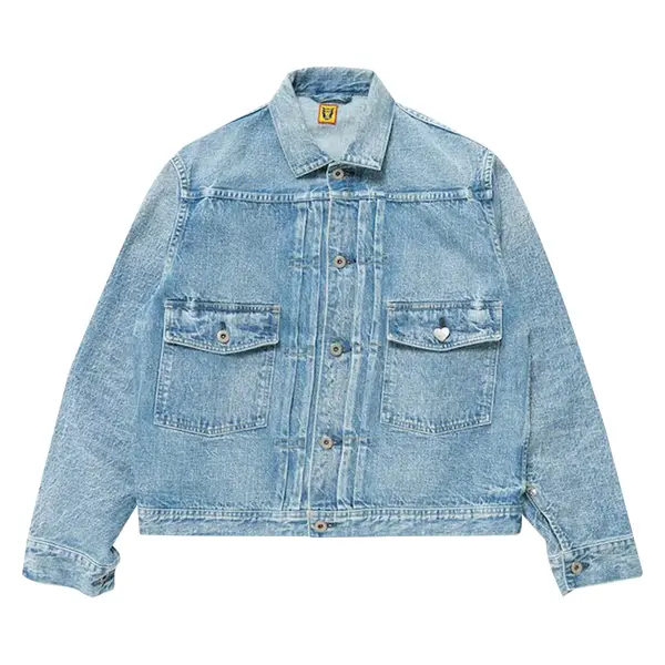 Human Made Denim Work Jacket - Blue | Editorialist
