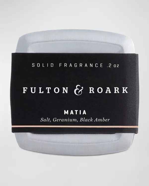 FULTON & ROARK Matia Solid Fragrance, 0.2 Oz - One-color
