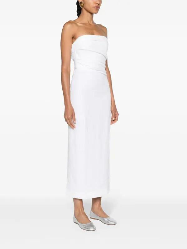 tove linen dress Rahel Dress Light Sand
