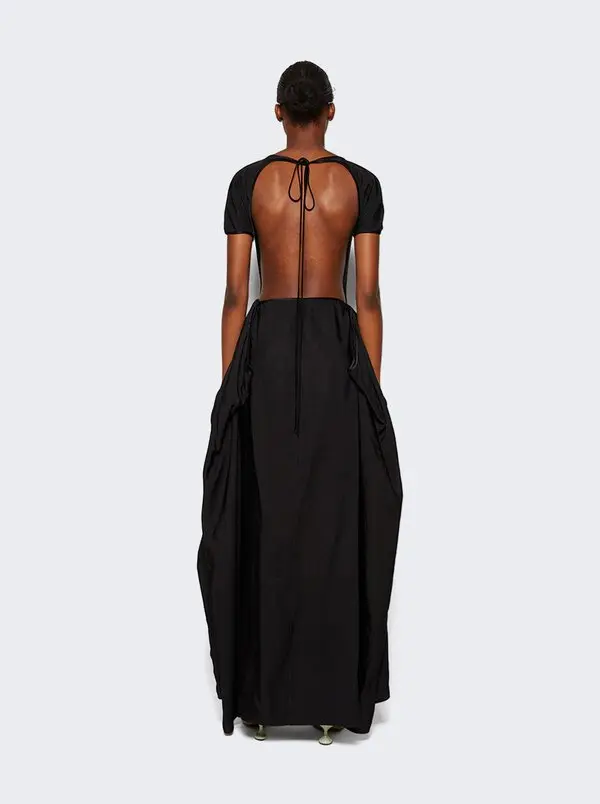 Loewe Open Back Dress - Black | Editorialist