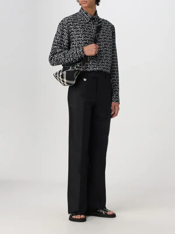 Burberry Tailored Wide Leg Trousers
