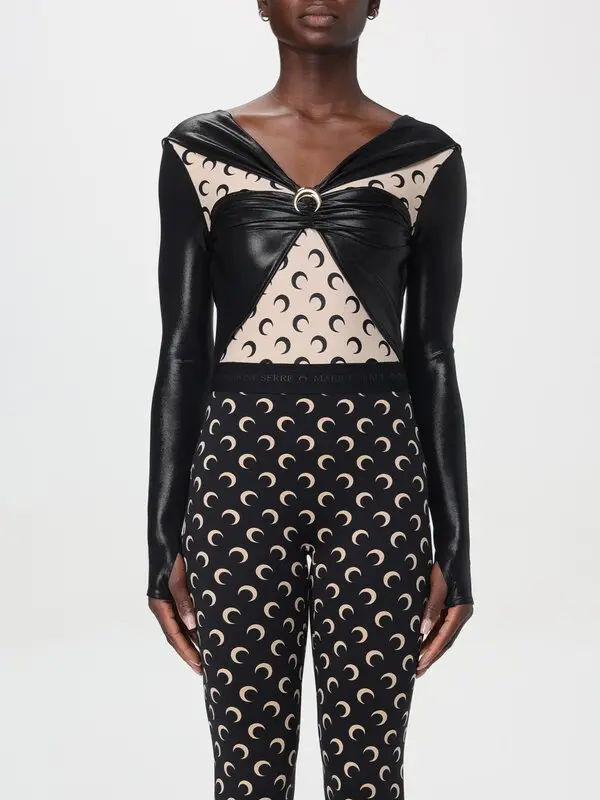MARINE SERRE Top - Black