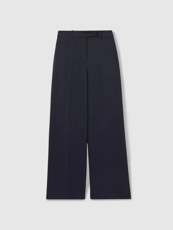 REISS Solene Wide Leg Trousers