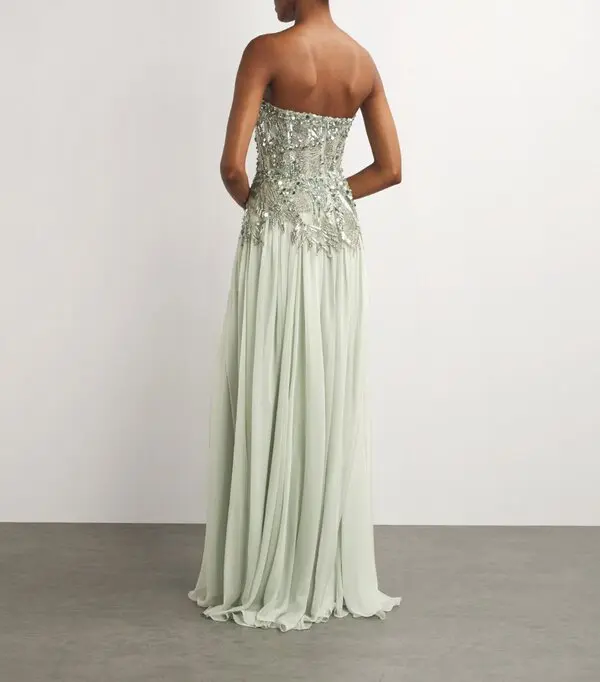 slim fit dress slacks Zuhair Murad