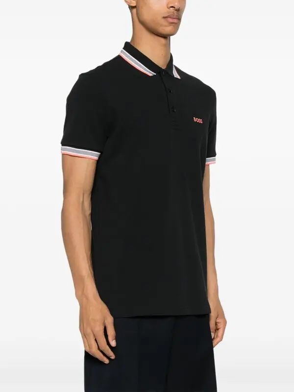 BOSS Striped Paddy Polo Shirt