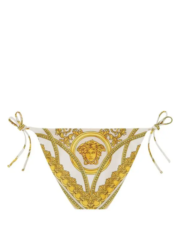 Versace La Coupe Des Dieux Bikini Bottom - White