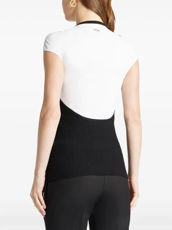 FERRAGAMO Colourblock Panelled Top