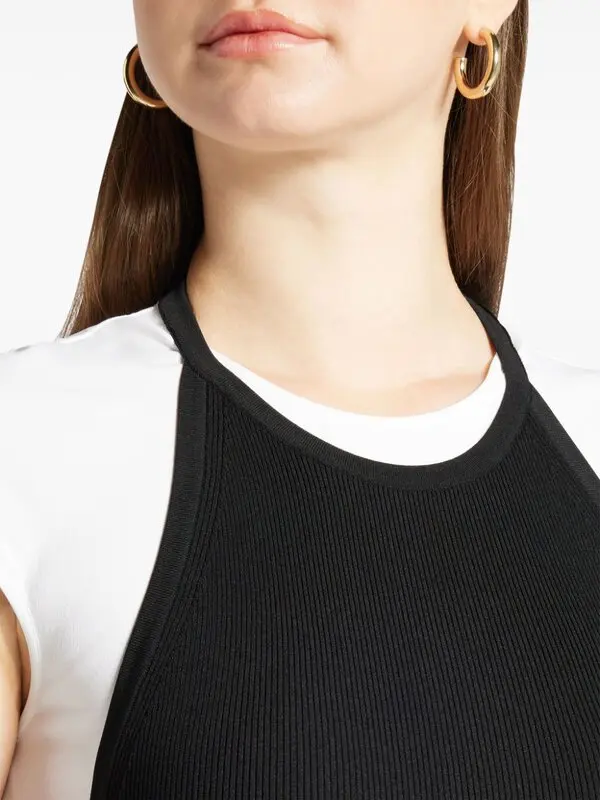 FERRAGAMO Colourblock Panelled Top