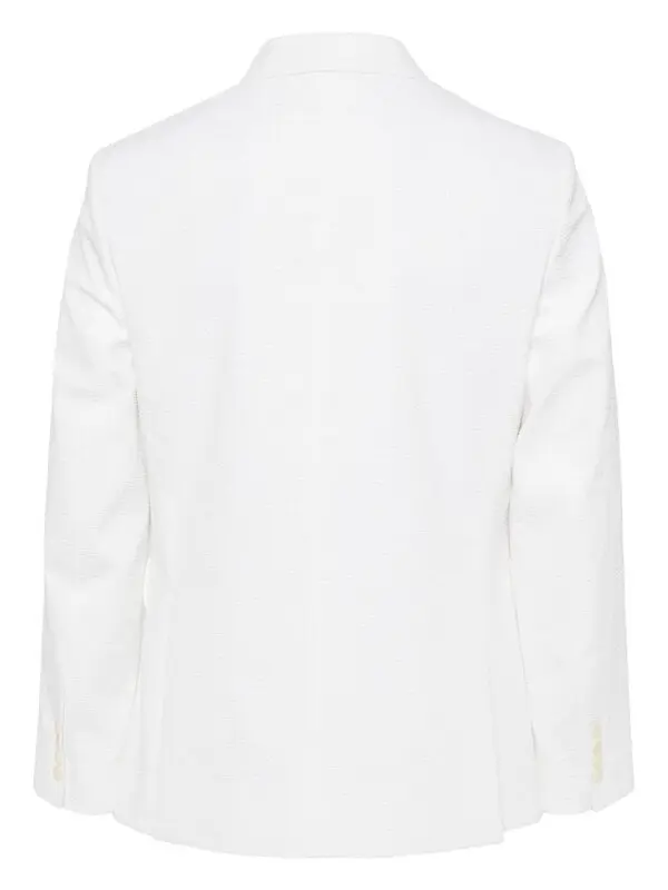 BODE Seersucker Double-breasted Blazer
