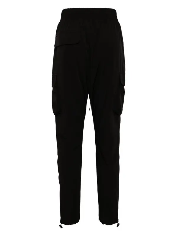 REPRESENT 247 Tapered Cargo Trousers - Black