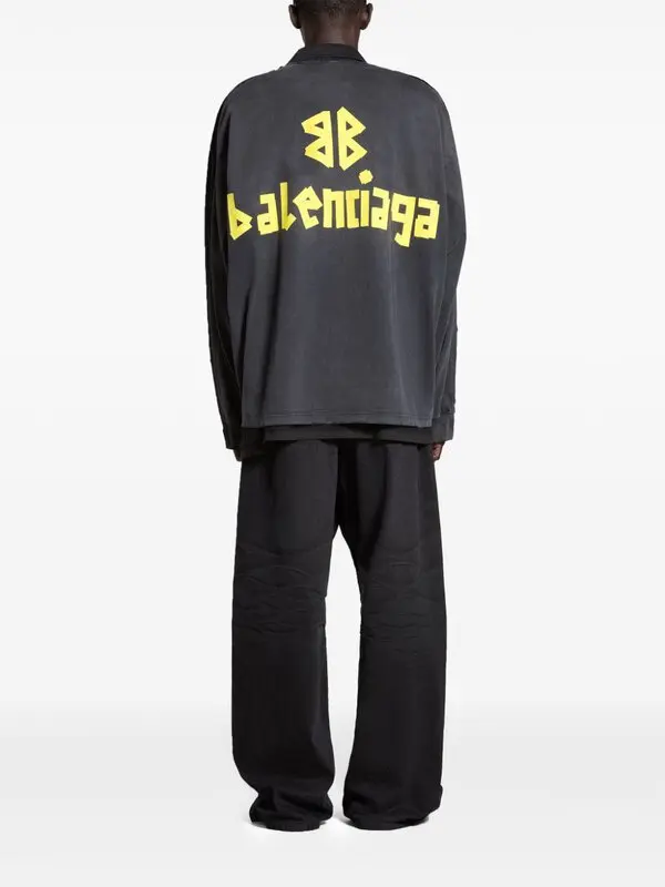 Balenciaga Tape Type Oversize Hybrid Jacket