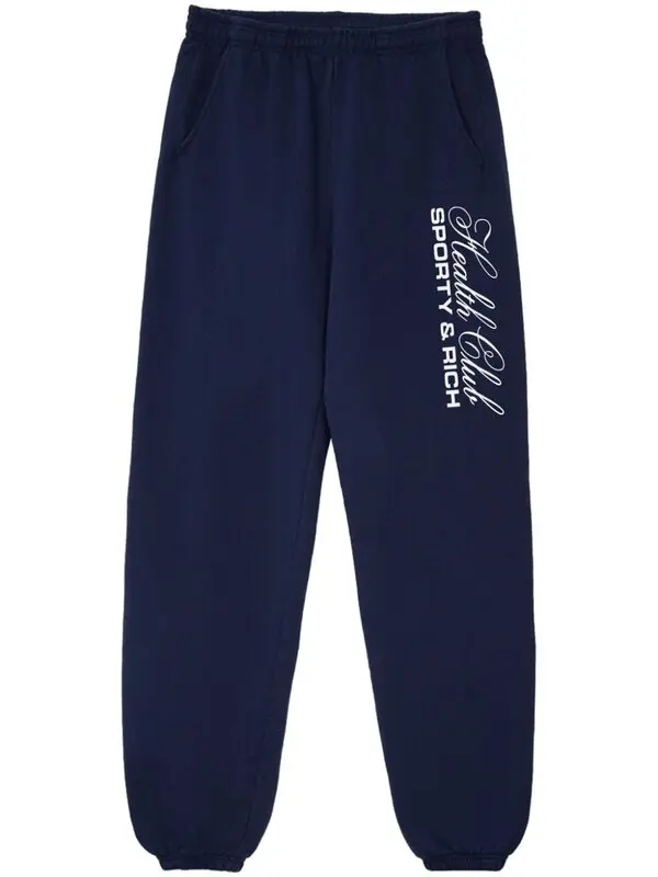 Sporty & Rich Made In Usa Cotton Track Pants