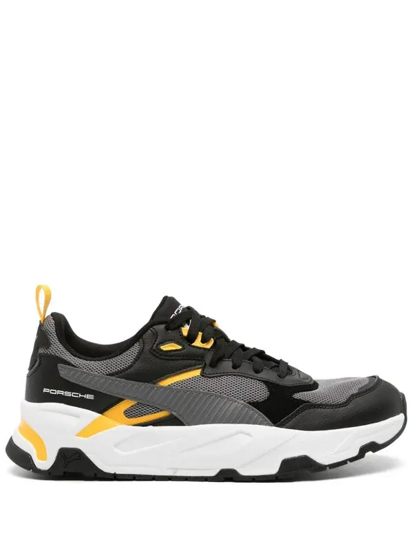 PUMA X Porsche Legacy Panelled Trinity Sneakers - Black