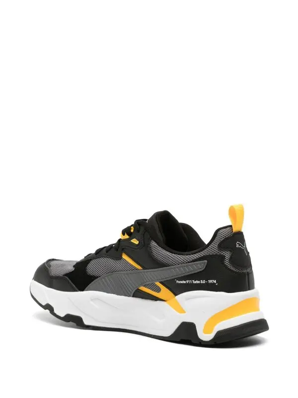 PUMA X Porsche Legacy Panelled Trinity Sneakers - Black