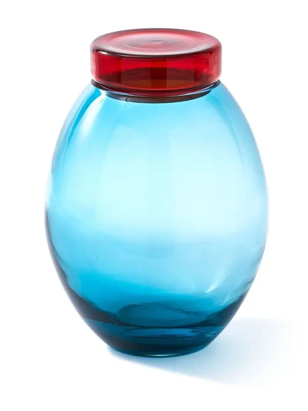 POLSPOTTEN Colour-block Glass Jars