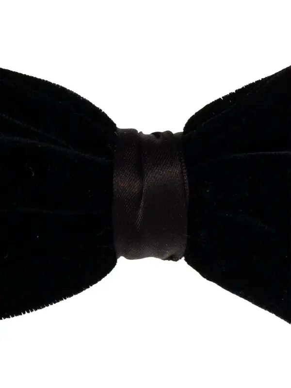 Giorgio Armani Velvet Bow Tie