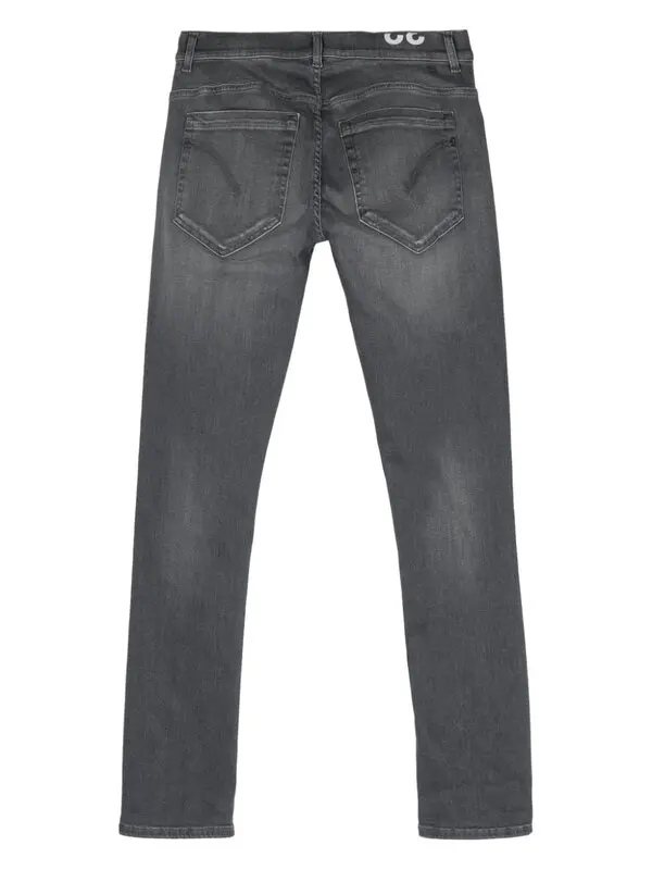 DONDUP George Mid-rise Skinny Jeans - Grey