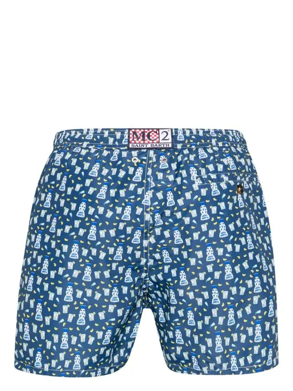 MC2 SAINT BARTH Lightning Micro Swim Shorts