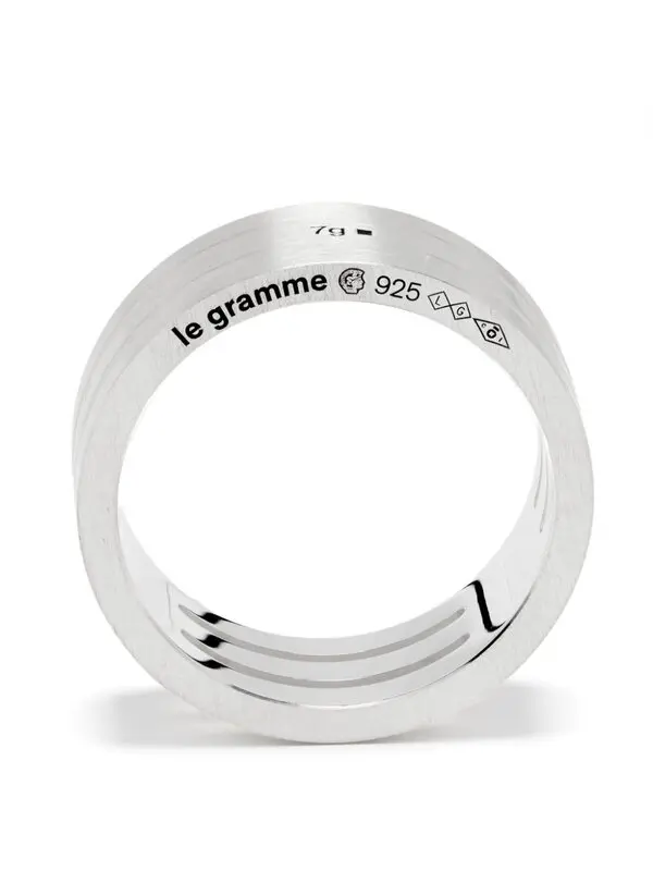 Le Gramme La 7g Perforated Ring