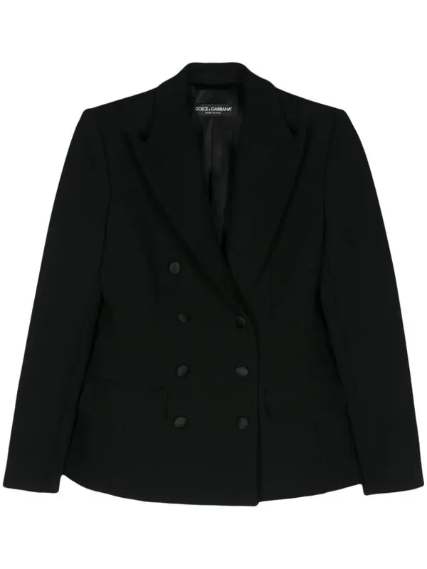 Dolce & Gabbana Double-breasted Blazer - Black