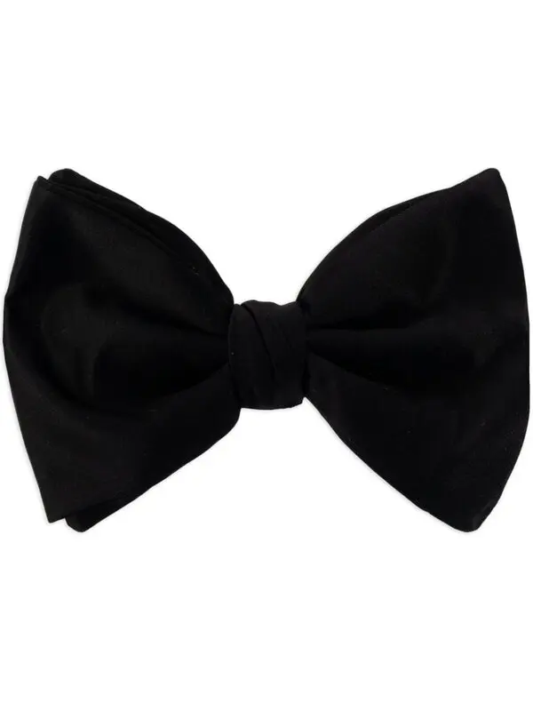 Giorgio Armani Adjustable-fit Bow Tie - Black