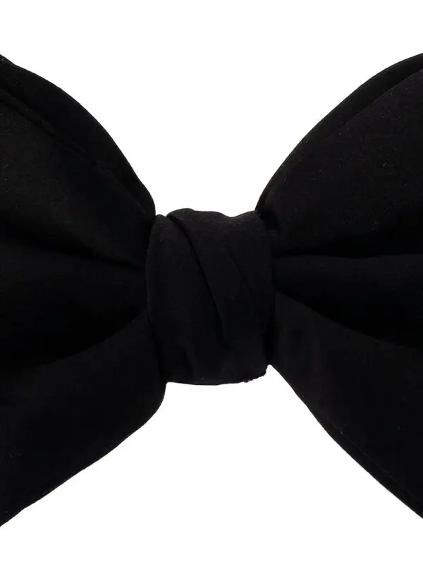 Giorgio Armani Adjustable-fit Bow Tie - Black