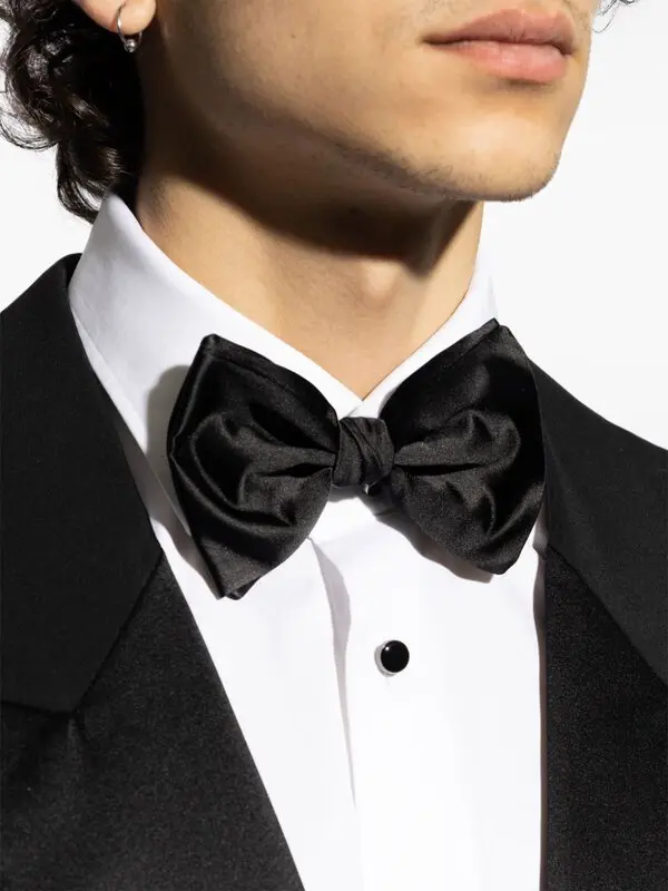 Giorgio Armani Adjustable-fit Bow Tie - Black