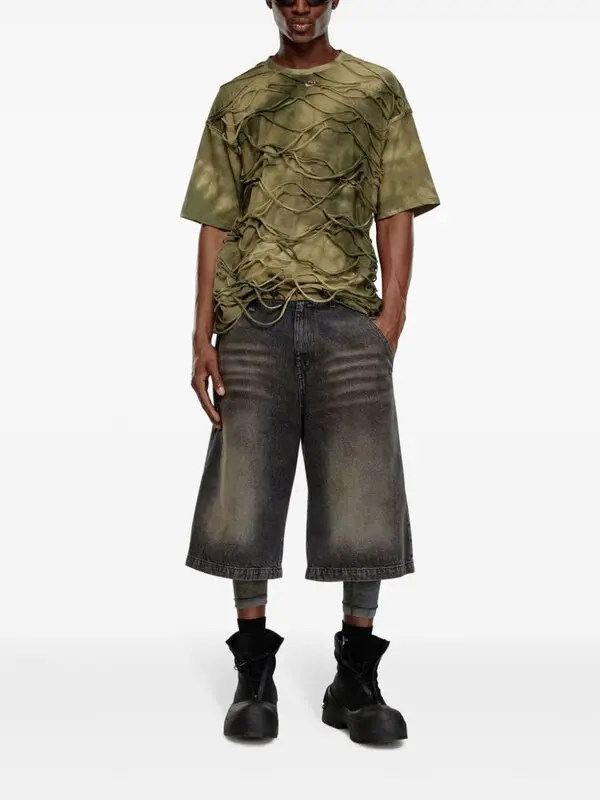 DIESEL® T-boxket Textured Tie-dye T-shirt