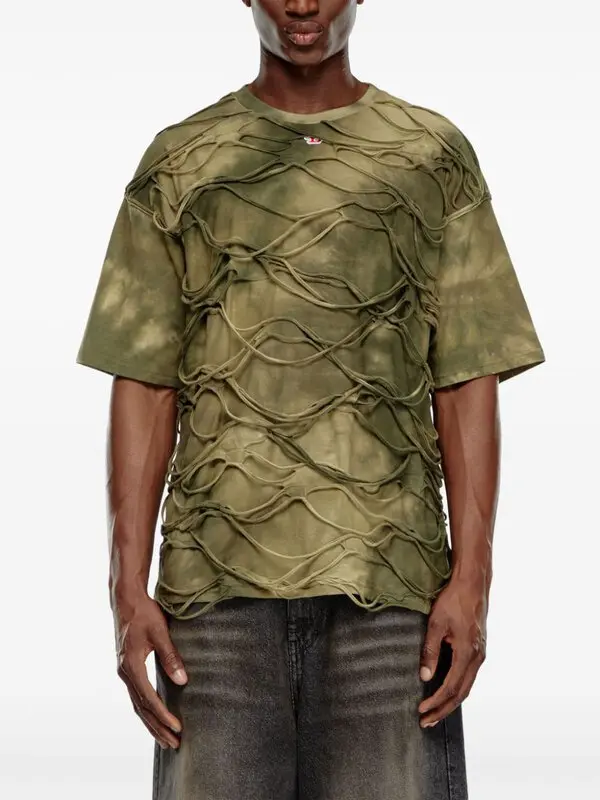 DIESEL® T-boxket Textured Tie-dye T-shirt