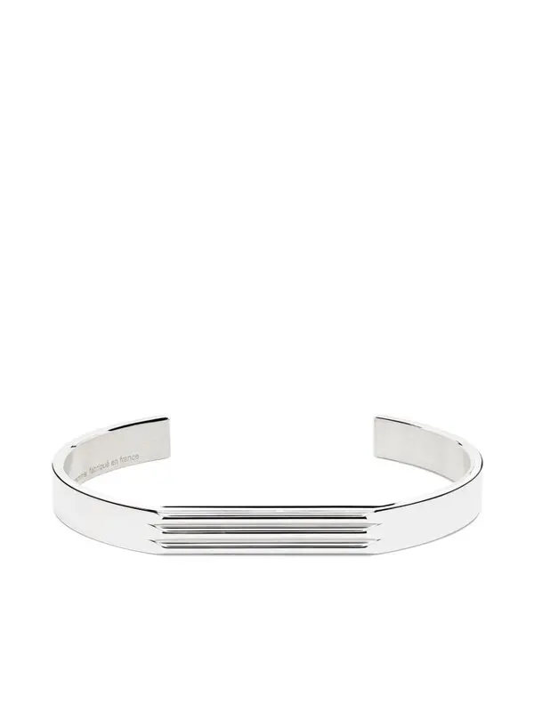Le Gramme 21g Godron Bracelet - Silver