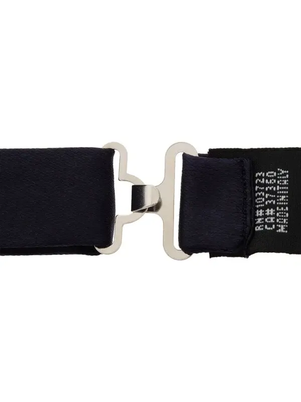 Giorgio Armani Hook-fastening Velvet Bow Tie