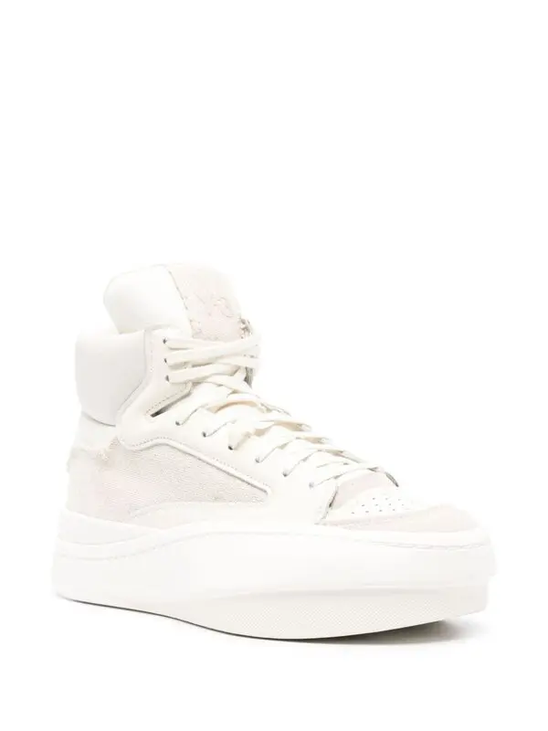 Y3 Centennial Contrast-panel Sneakers - Neutrals