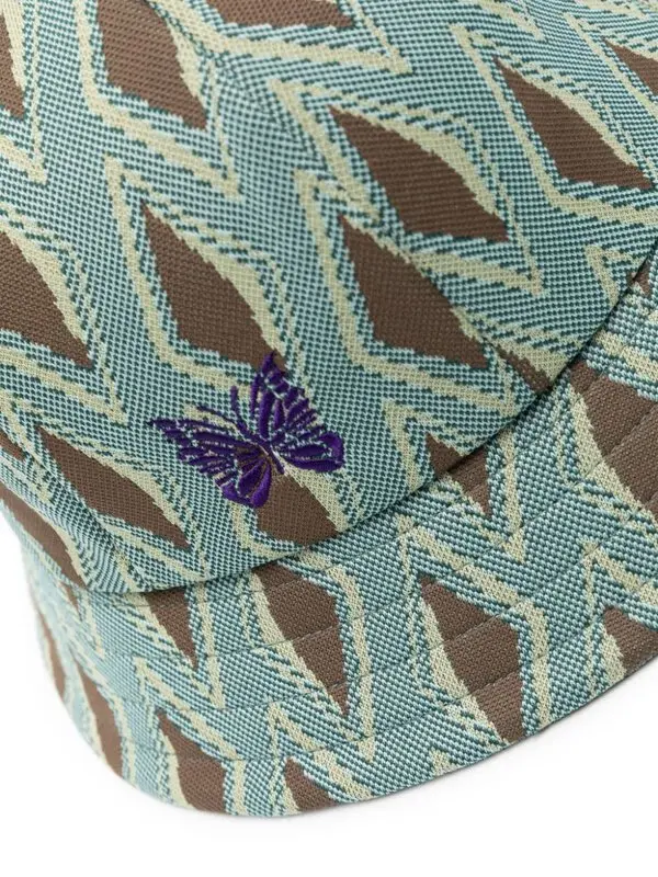 Needles Abstract-print Bucket Hat - Green