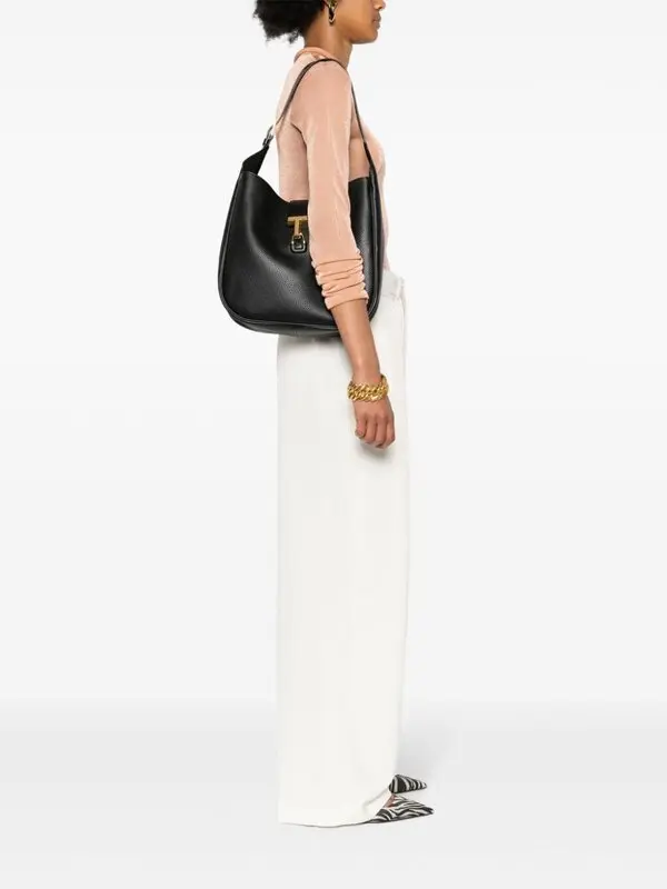 TOM FORD Medium Monarch Shoulder Bag - Black