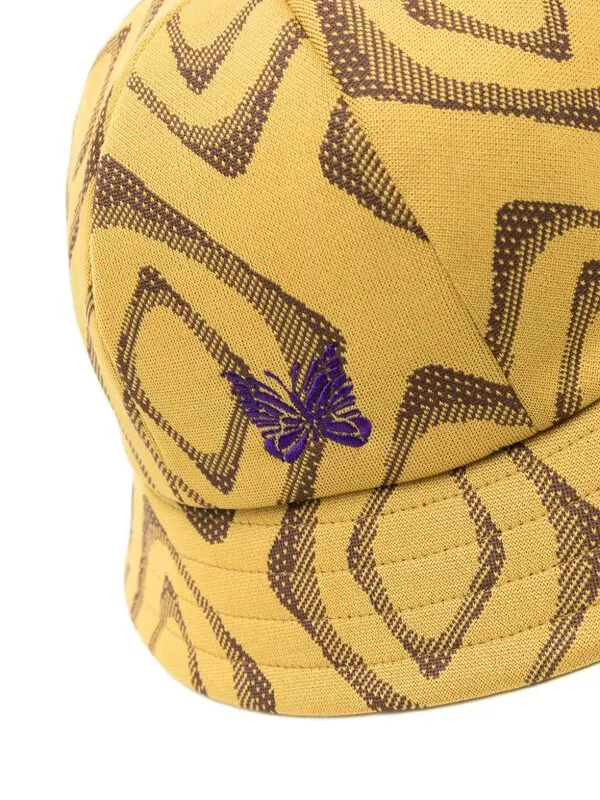 Needles Abstract-print Bucket Hat - Yellow