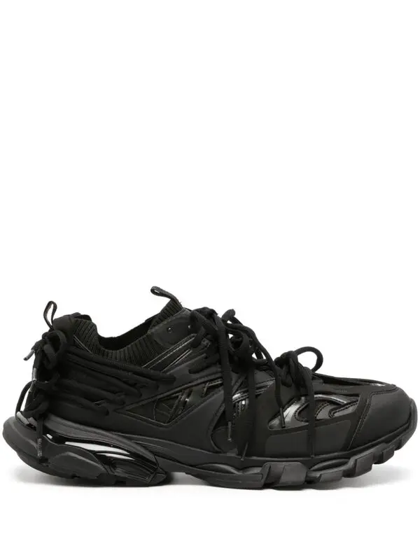 Balenciaga Track Corset Lace-Up Sneakers In Black - 52% Off  display picture 2