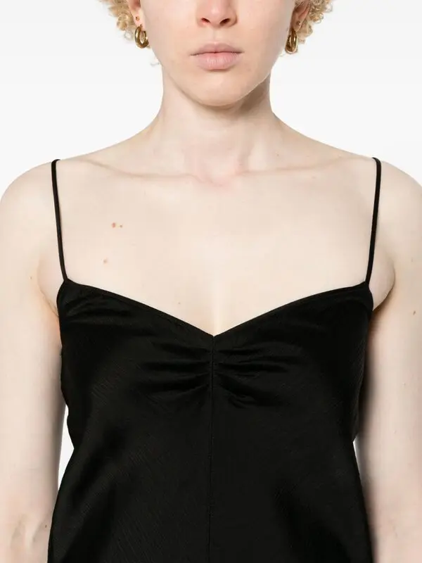 FORTE_FORTE Sleeveless Satin Dress
