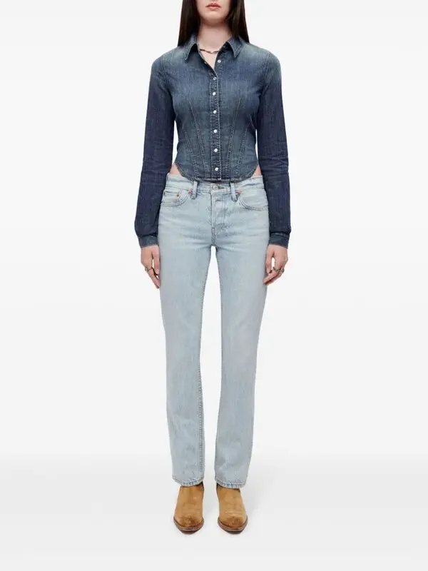 RE/DONE X Pamela Anderson Denim Shirt